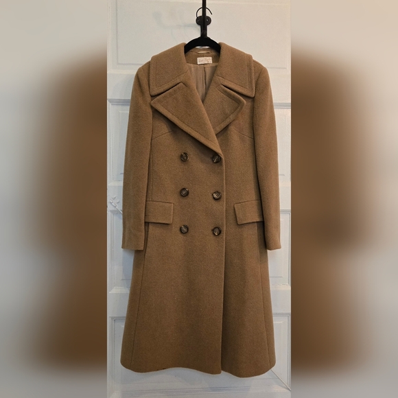 Lord & Taylor | Jackets & Coats | Vintage Lord Taylor Camel Long Double ...